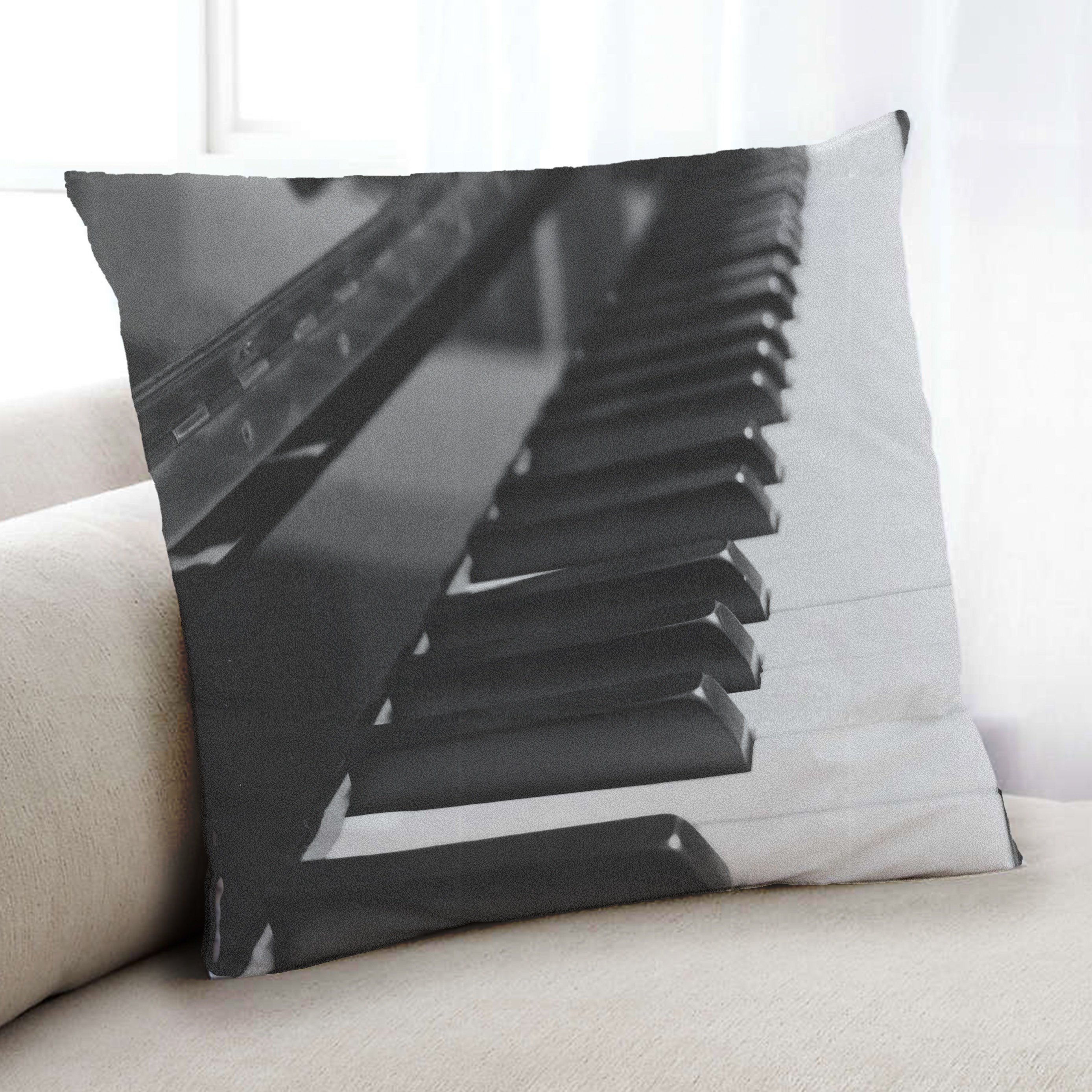 Rug Tycoon Music Piano 8 Throw Pillow | Wayfair
