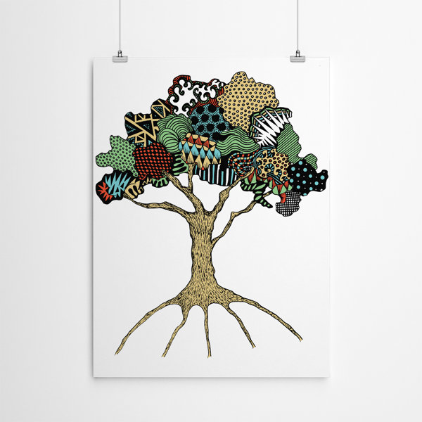 Marlow Home Co. Ibin Tree by Patricia Pino - No Frame Art Prints ...