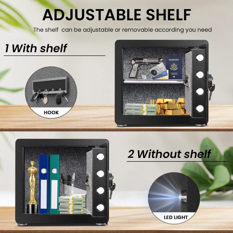 Belleze Safe Box Lock - Wayfair Canada