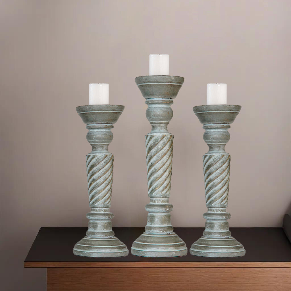 Ophelia & Co. 15'' H Wood Tabletop Pillar - Wayfair Canada