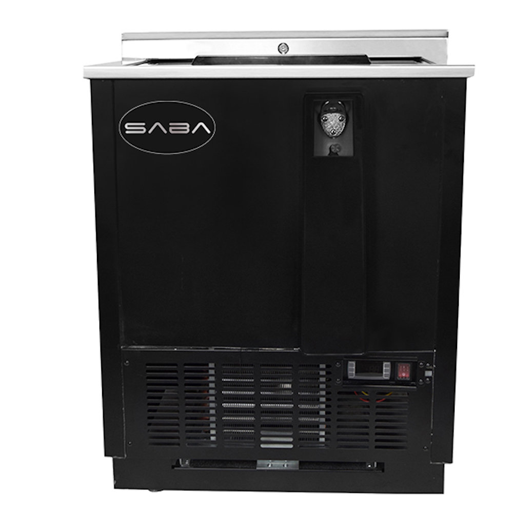 SABA Bottle Cooler Stainless Steel Undercounter Refrigerator | Wayfair