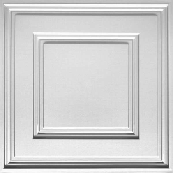 FromPlainToBeautifulInHours Raised Panel Coffer 2ft. x 2ft. Drop-In PVC ...