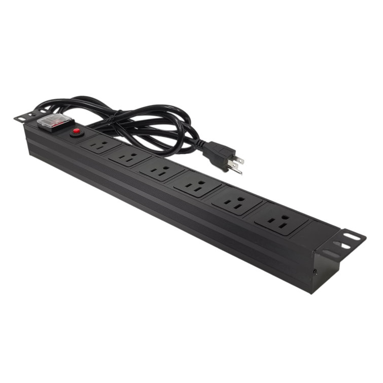 FixtureDisplays 6-Outlet Power Strip | Wayfair