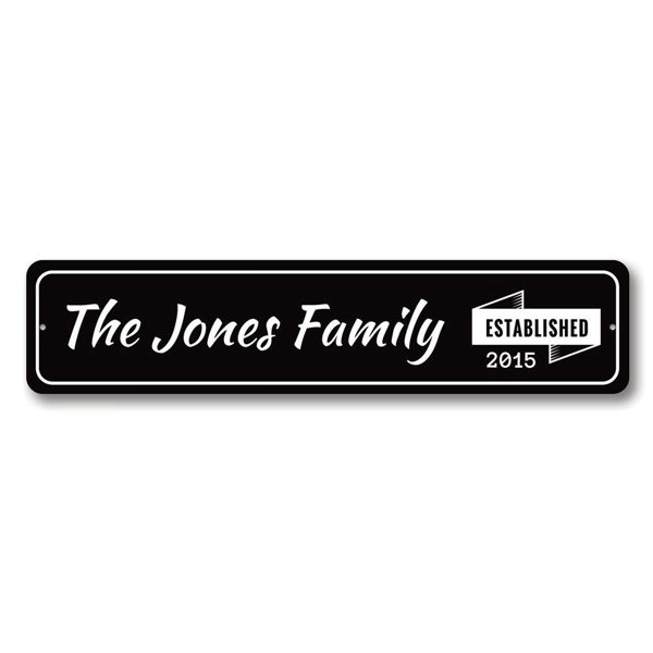 Lizton Sign Shop, Inc Family Name Established Custom Aluminum Sign ...
