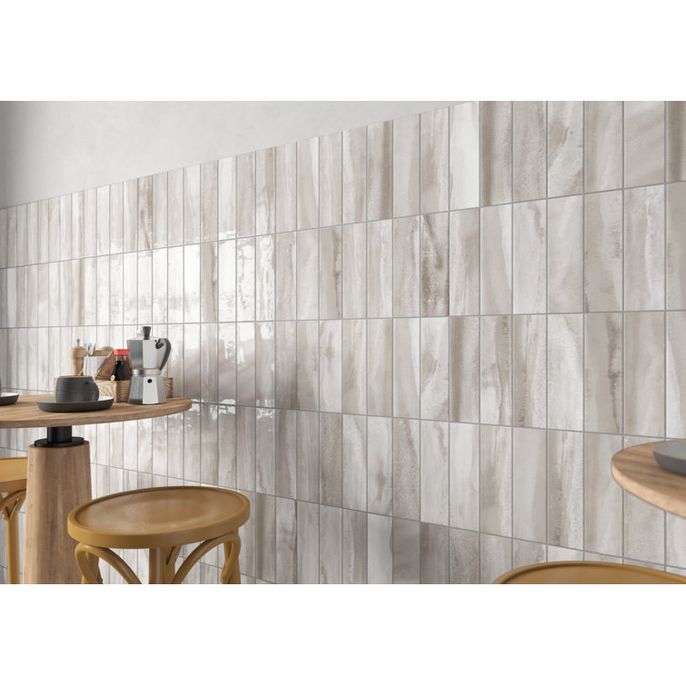 Andova Splendor 3" x 10" Porcelain Stone Look Subway Tile | Wayfair