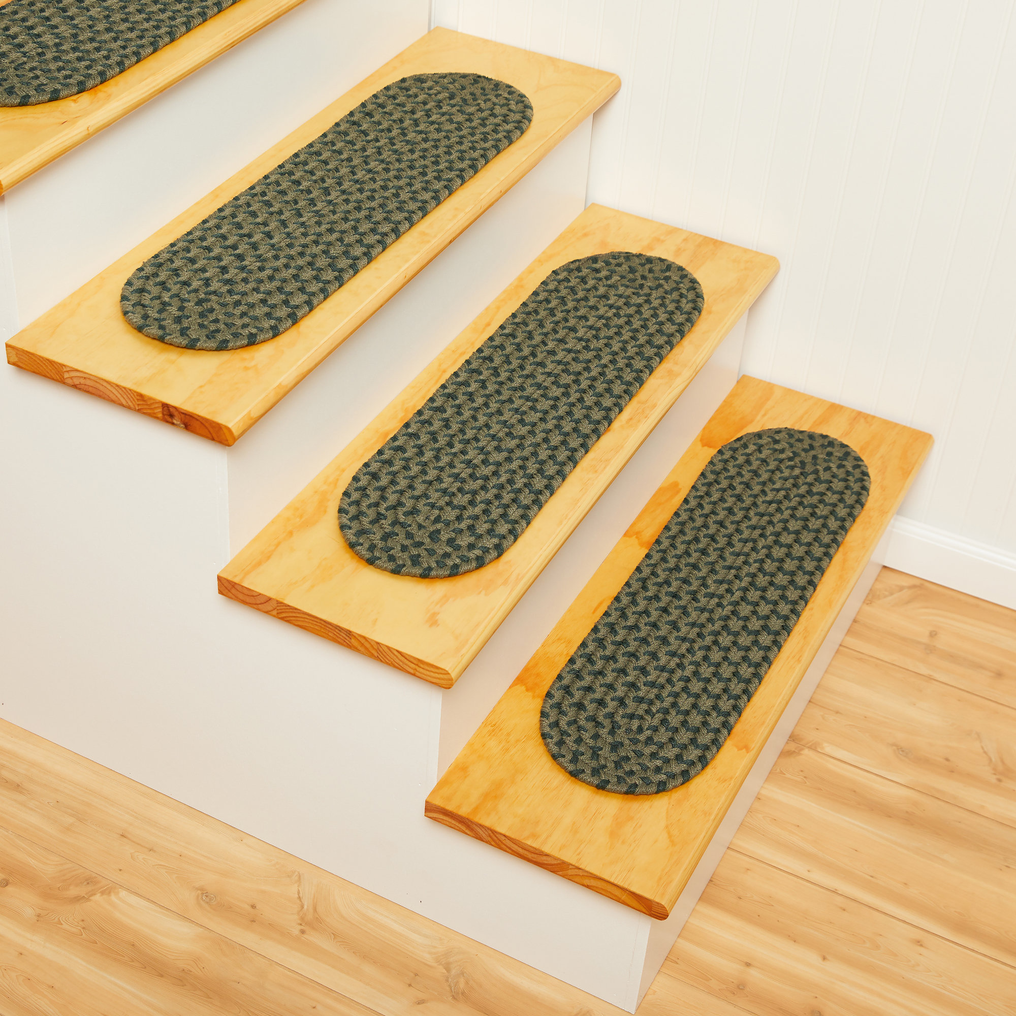 August Grove® Enlow Twin River Green Stair Tread | Wayfair