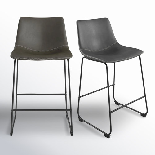 Modern Gray Bar Stools + Counter Stools | AllModern