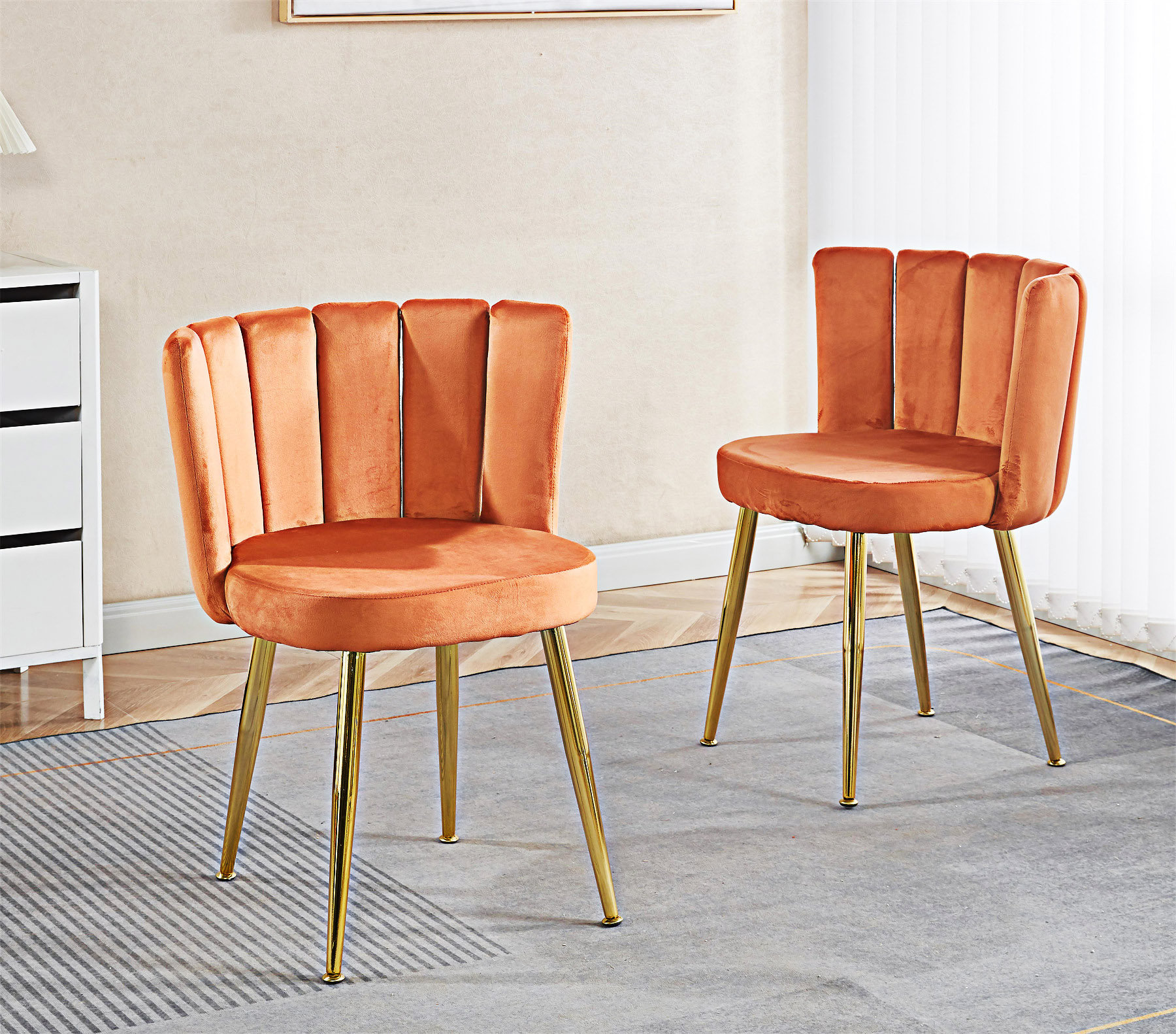 Union Rustic Upholstered Dining Chairs Side Chairs Set Of 2 - Wayfair ...