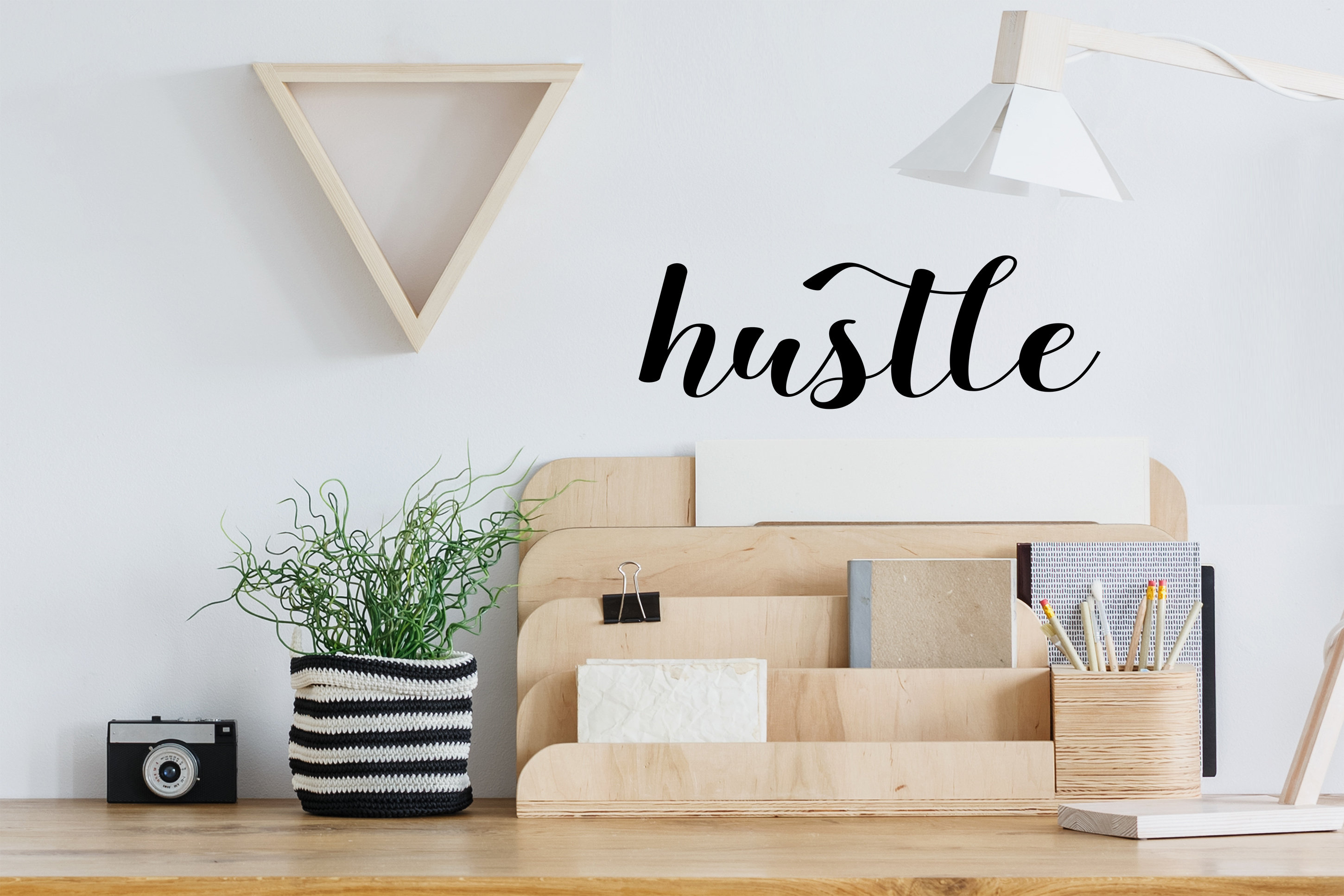 Story Of Home Decals Hustle Wall Decal | Wayfair