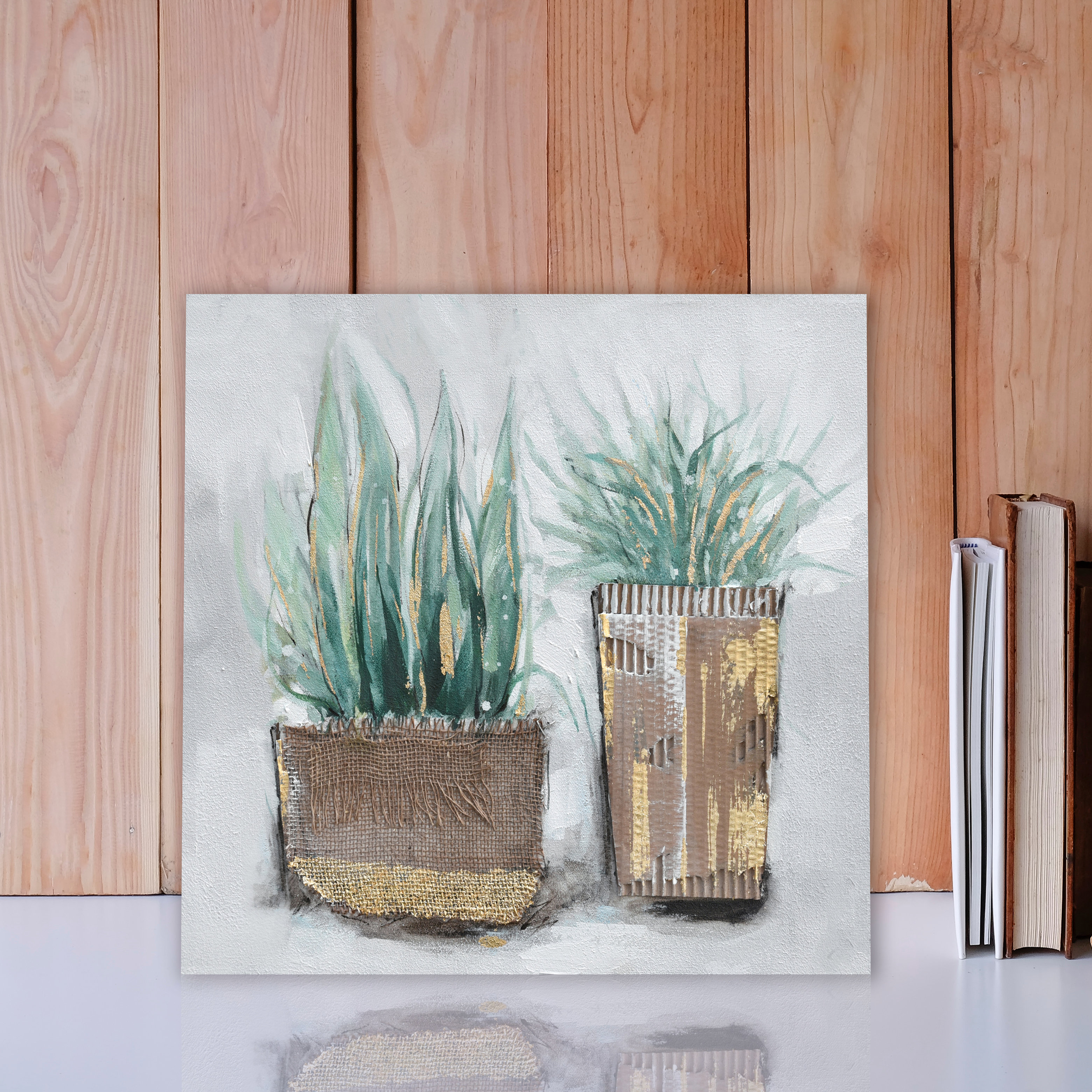 August Grove® Wrapped Canvas Painting & Reviews | Wayfair