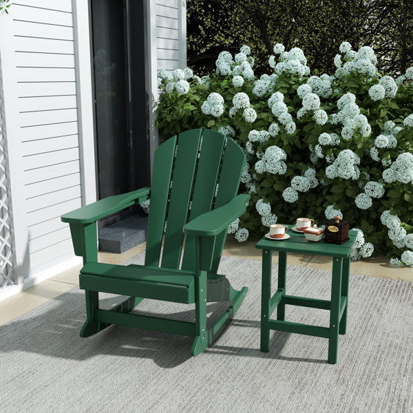 Rosecliff Heights Danko Outdoor Rocker Chair & Reviews | Wayfair