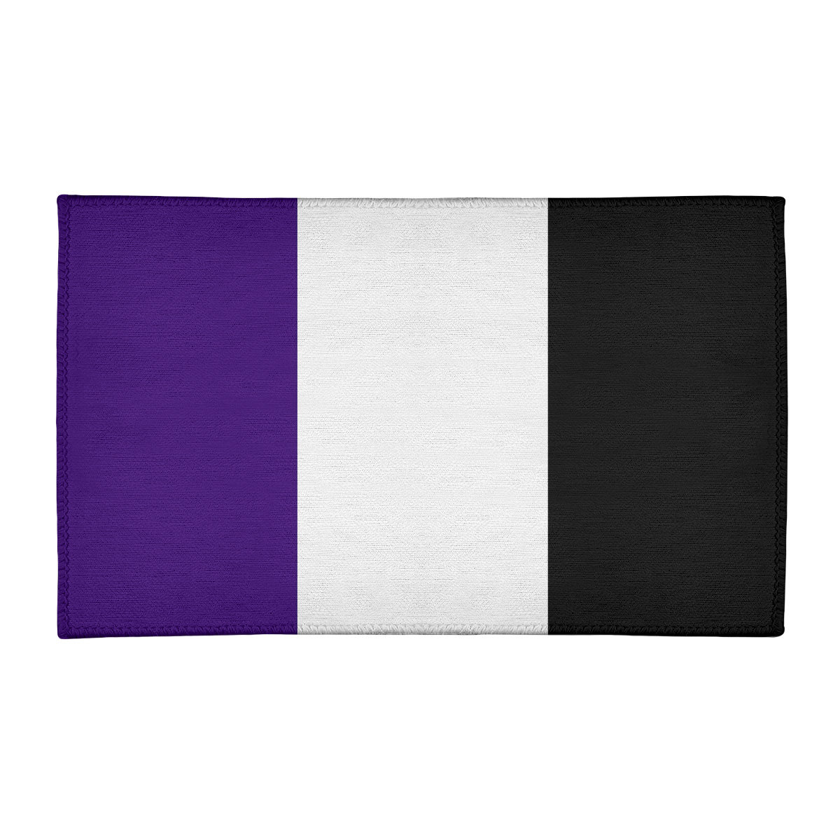 East Urban Home Colorado Flatweave Purple/Black Rug - Wayfair Canada