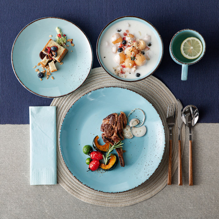 Millwood Pines Neal 16 Piece Stoneware Dinnerware Set - Service for 4 ...