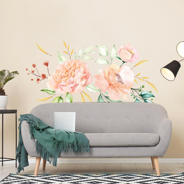 Isabelle & Max™ Flowers Wall Decal & Reviews | Wayfair