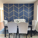 17 Stories Melanarka Abstract Power Loom Performance Blue Rug & Reviews ...