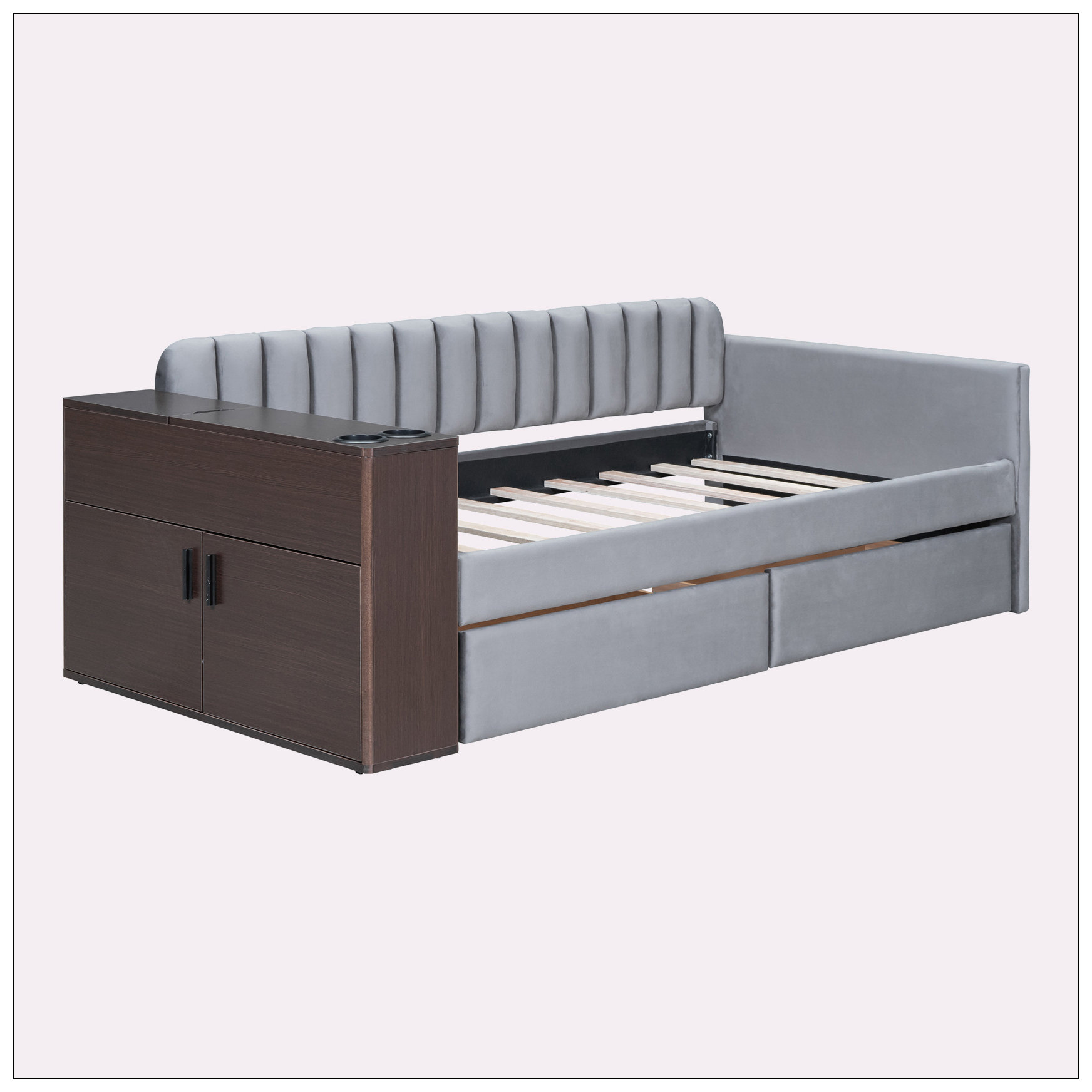 Hokku Designs Saling Upholstered Daybed | Wayfair