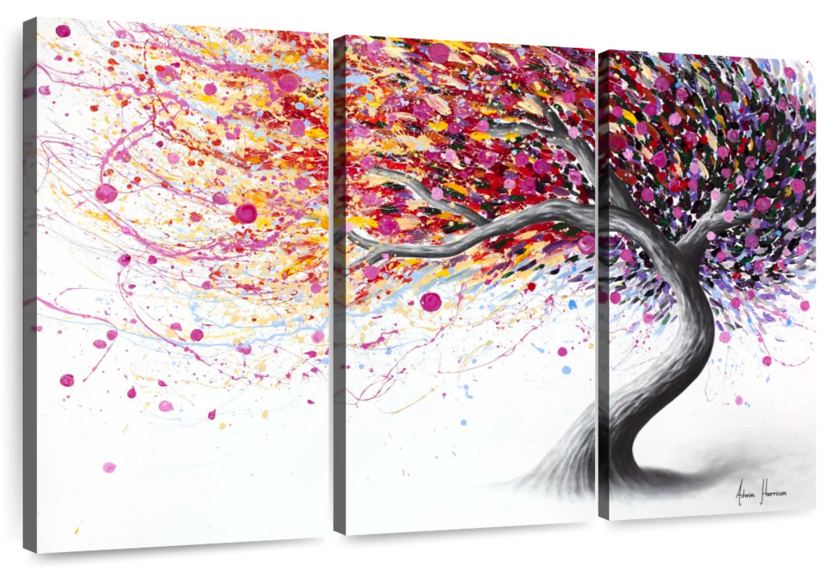 Lark Manor™ Harnek Fanciful Floral Tree | Wayfair