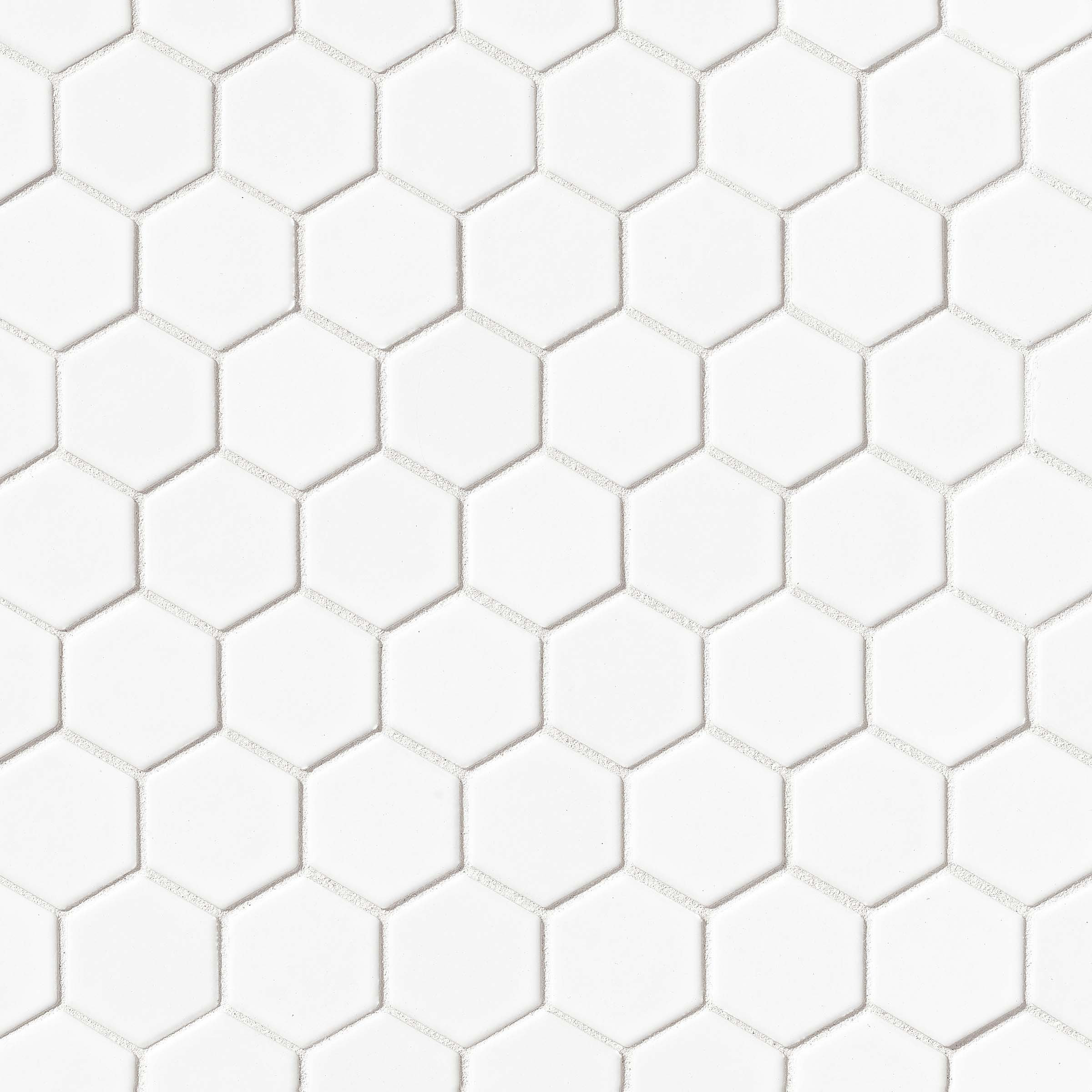 Bedrosians Le Cafe Hex 2" x 2" Porcelain Mosaic Wall & Floor Tile ...