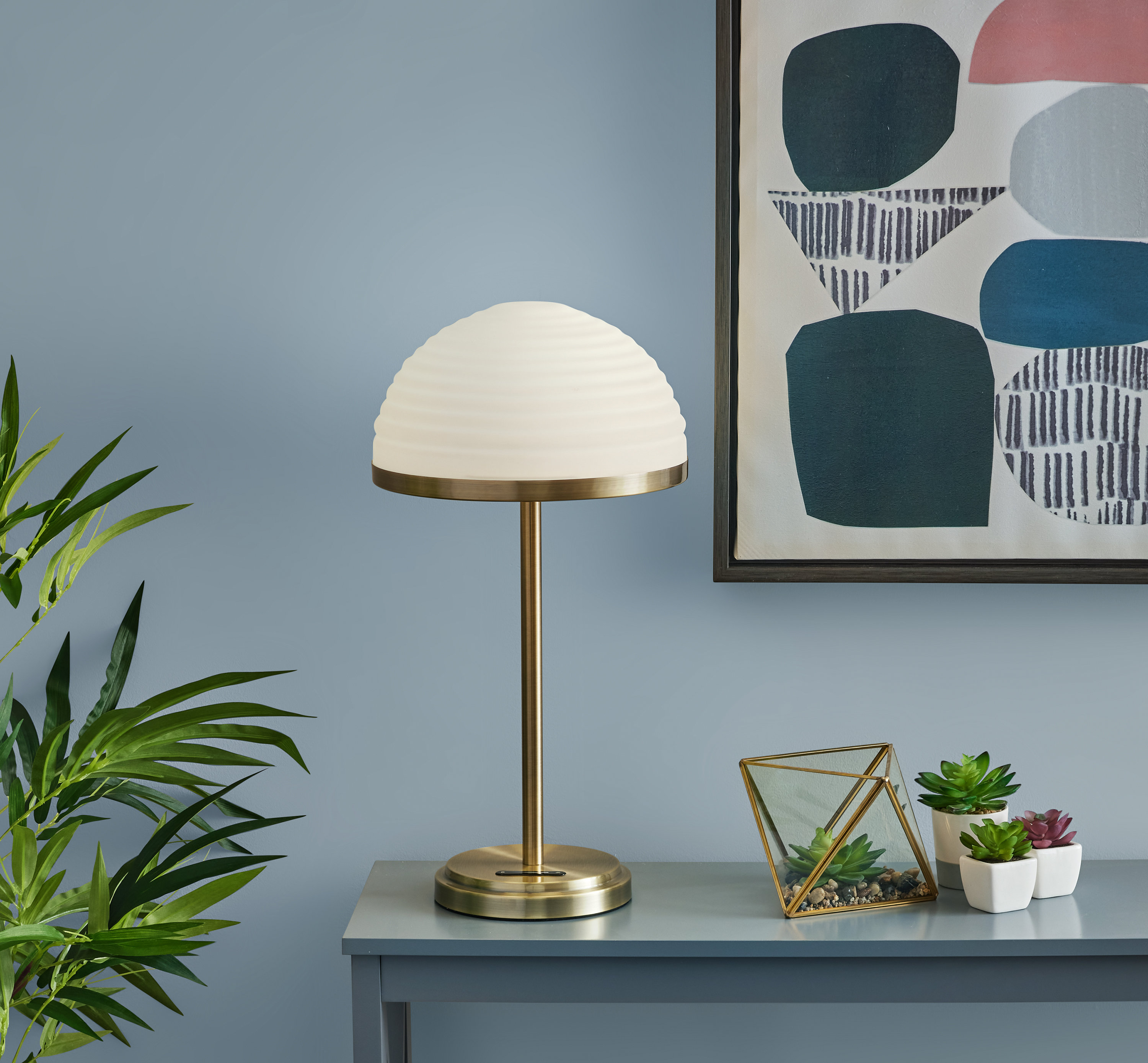Joss & Main Exeter LED Table Lamp W. Smart Switch - Wayfair Canada