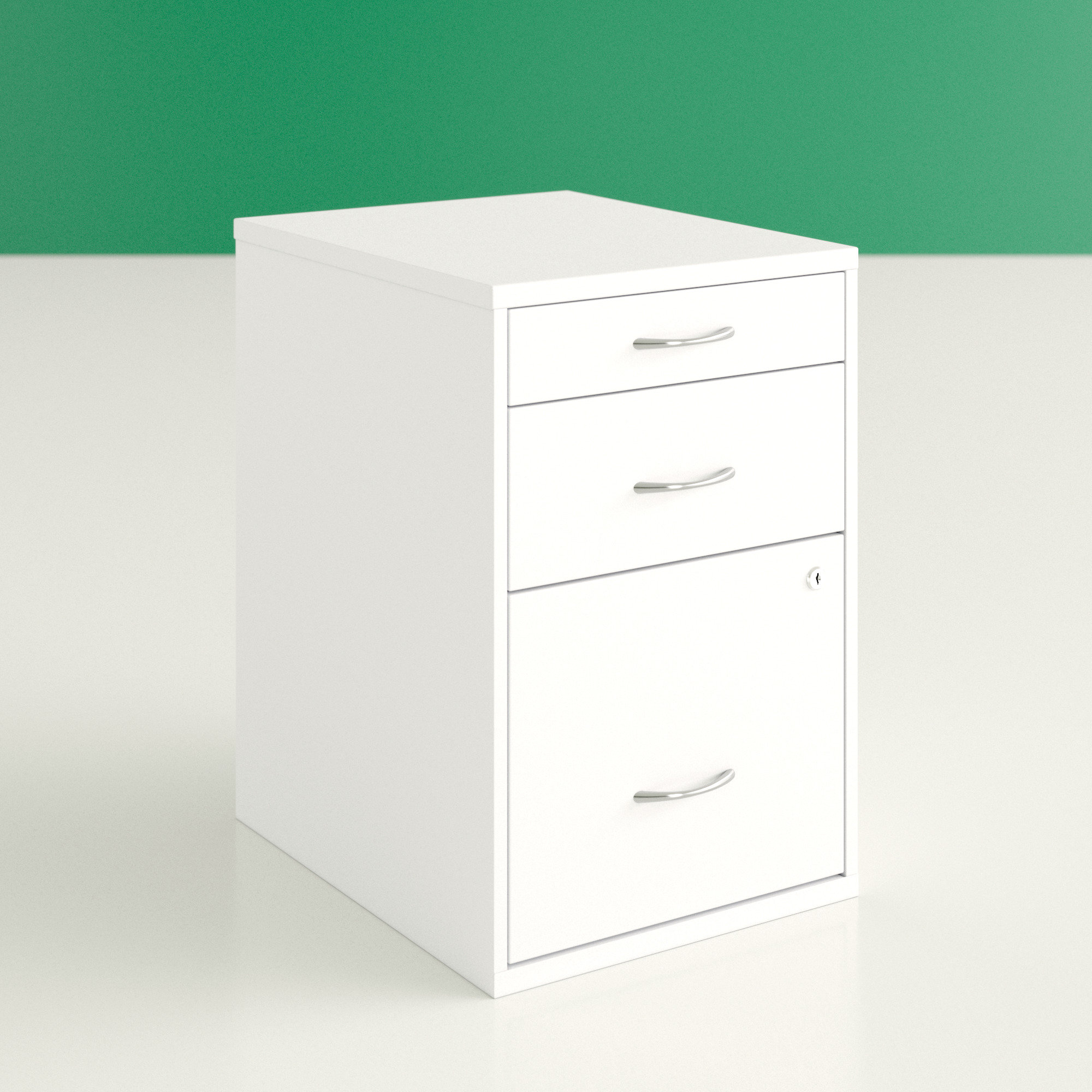 Inbox Zero Camyiah 3-Drawer Vertical Filing Cabinet & Reviews | Wayfair