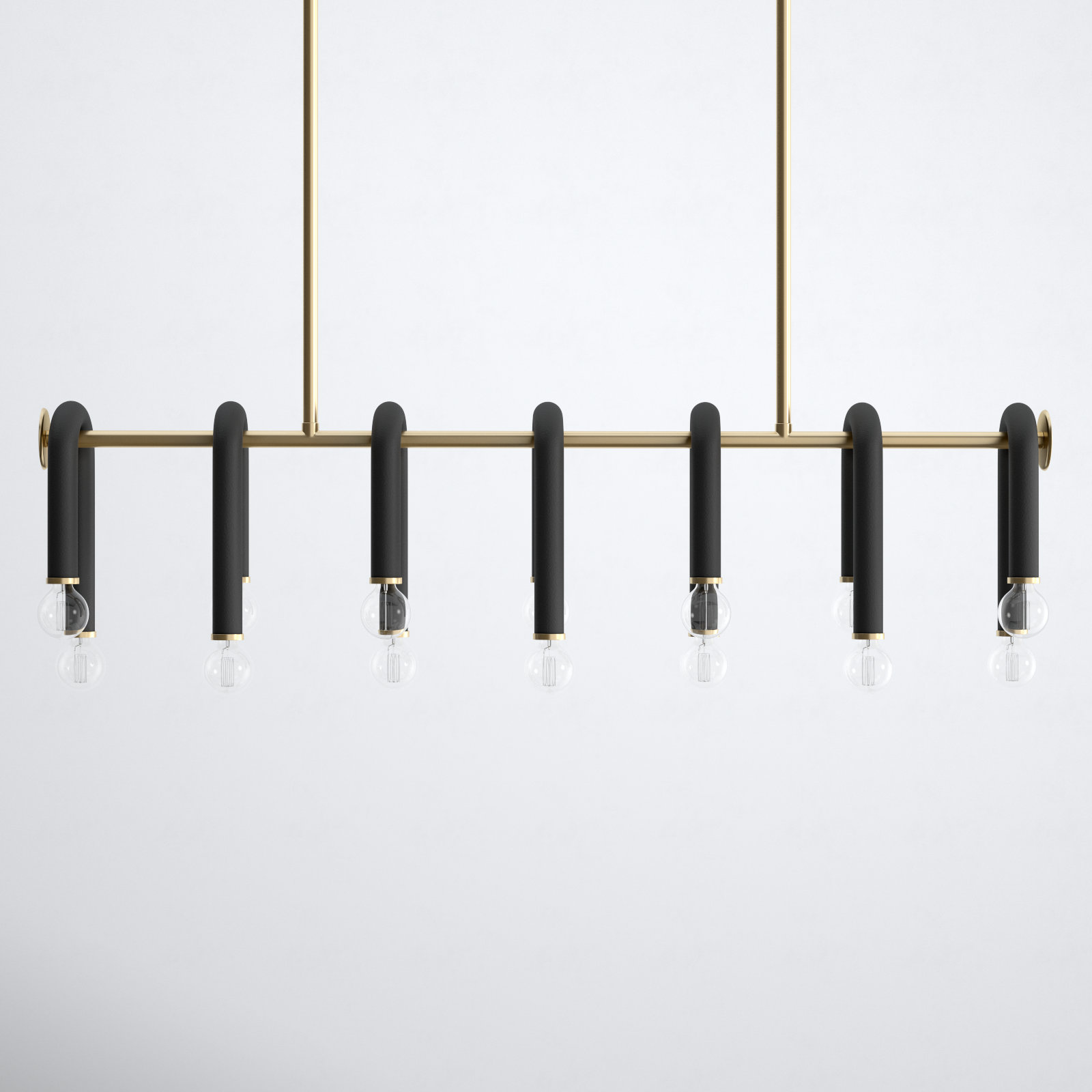AllModern Rhea 14 - Light Kitchen Island Linear Pendant & Reviews ...