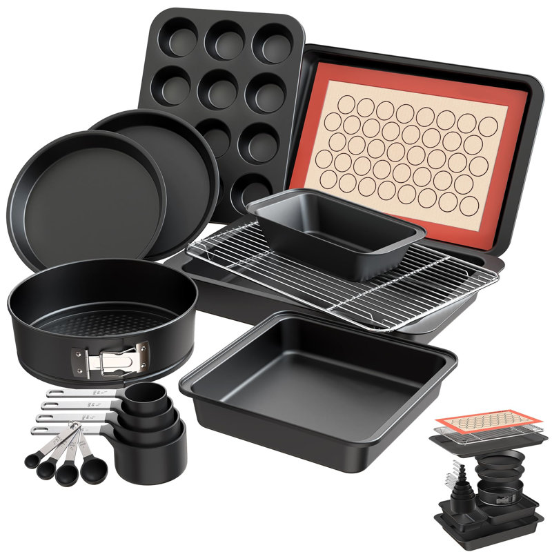 Bisiot 12 Piece Non-Stick Bakeware Set | Wayfair