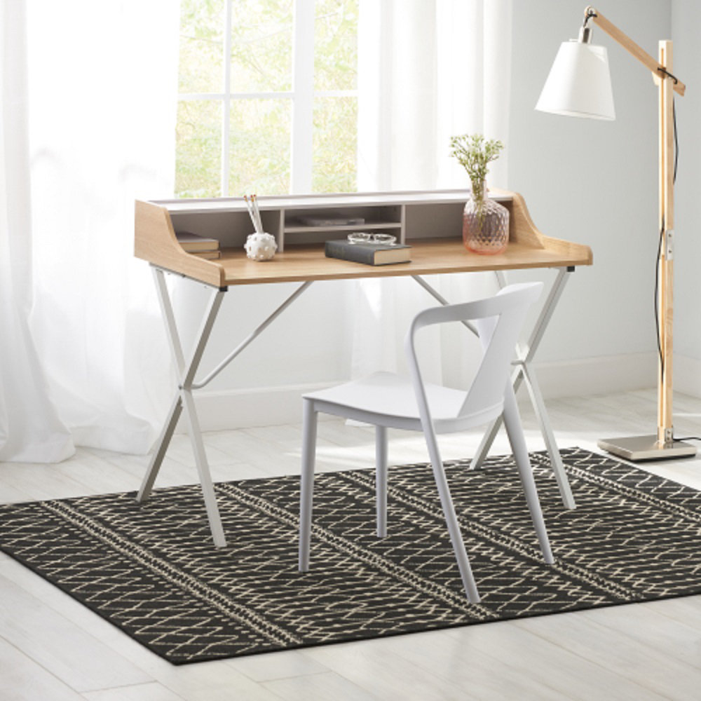 Ebern Designs 47.3" Computer Gaming Desk Metal Base Writing Desk | Wayfair