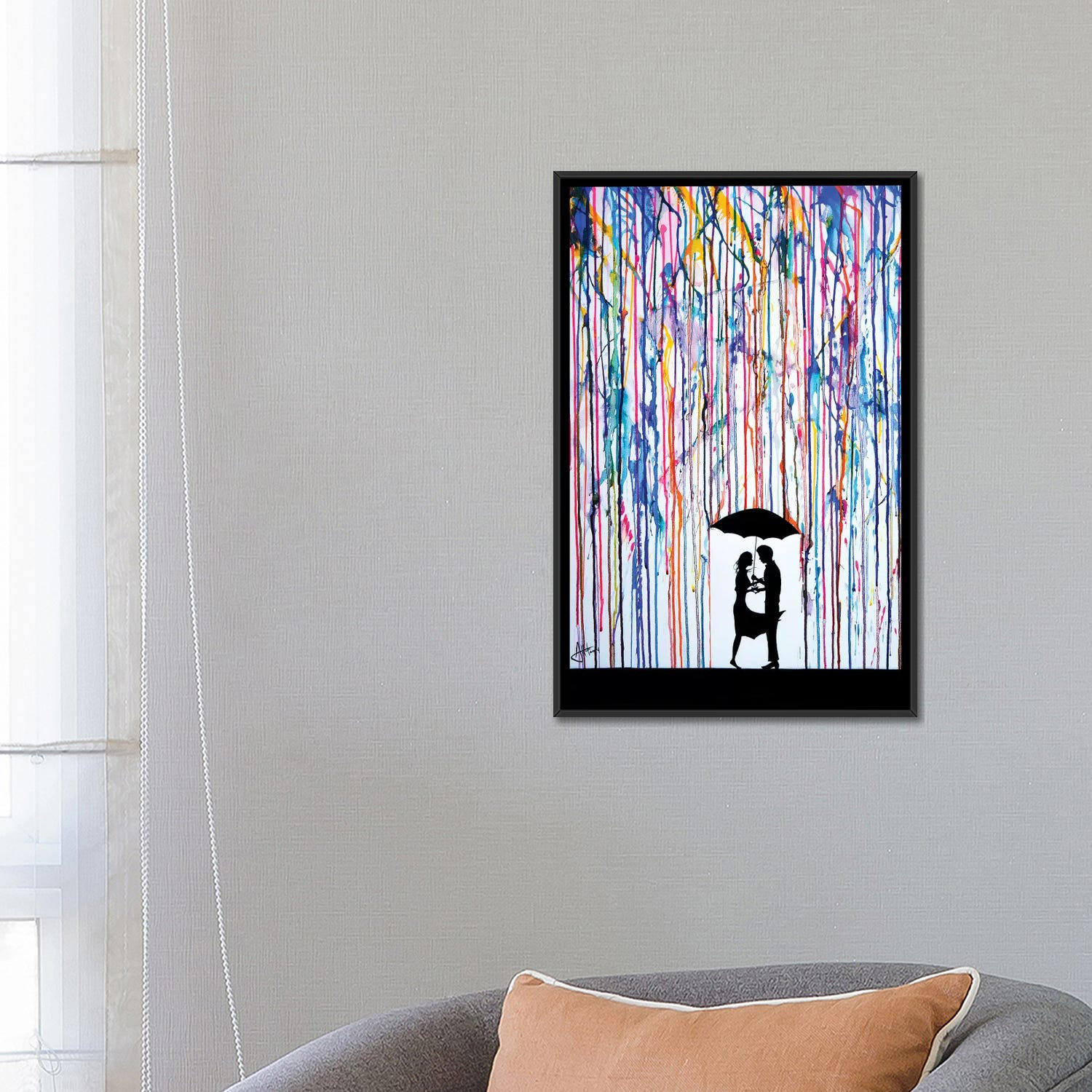 iCanvas Touche by Marc Allante Painting Print on Canvas - Wayfair Canada