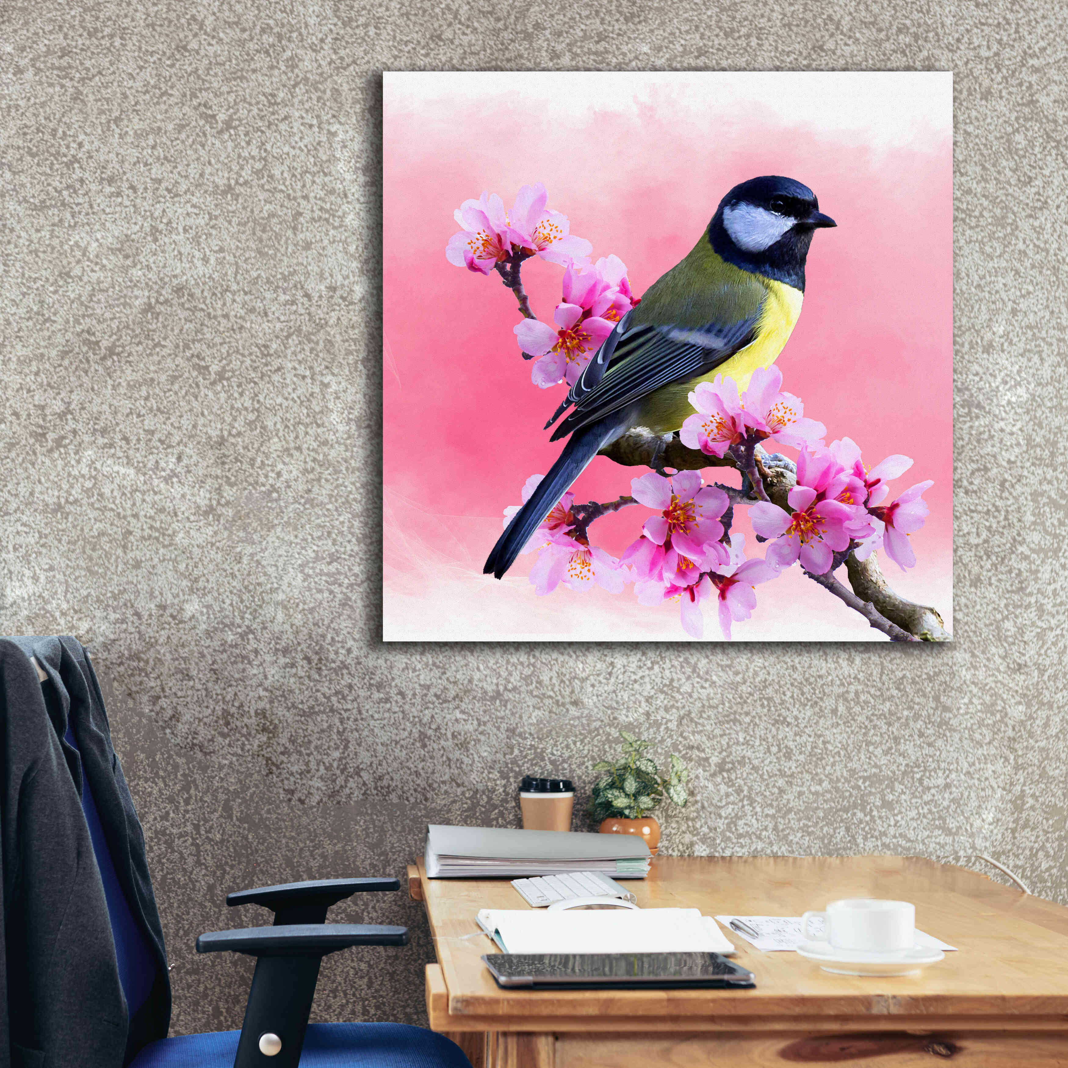 Winston Porter ''Spring Bird 3A'' By Ata Alishahi, Giclee Canvas Wall ...