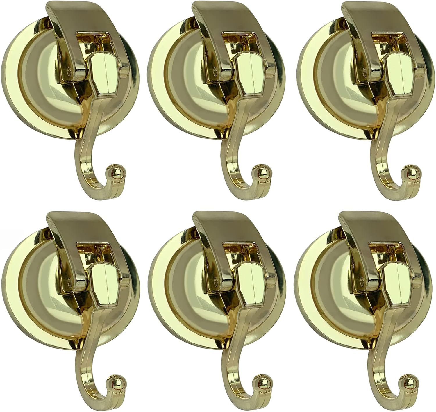 JJbaok Heavy Duty Suction Cup Hooks For Shower And Bathroom - Reusable ...
