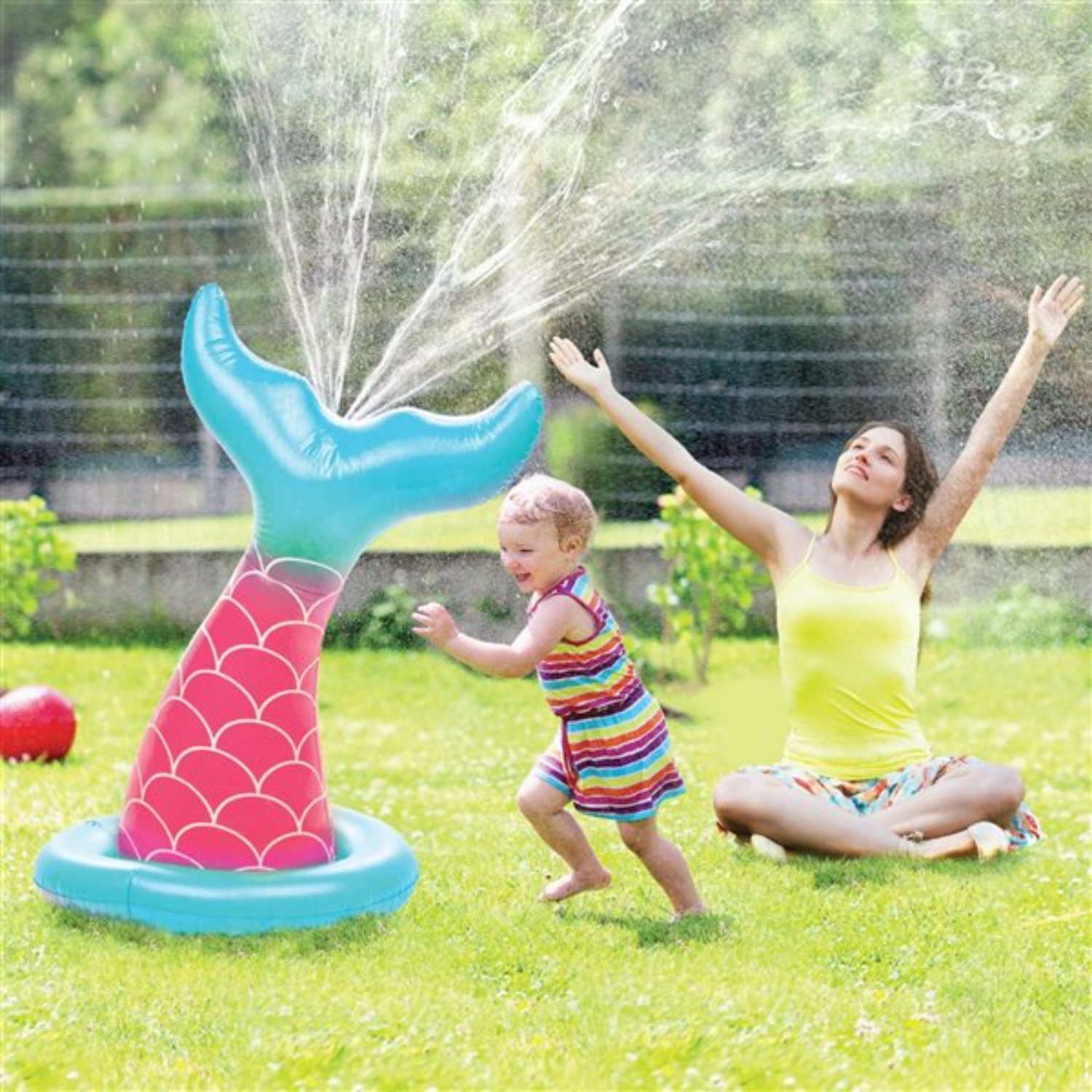 Splash Buddies Outdoor Sprinkler Mermaid Sprayer & Reviews | Wayfair