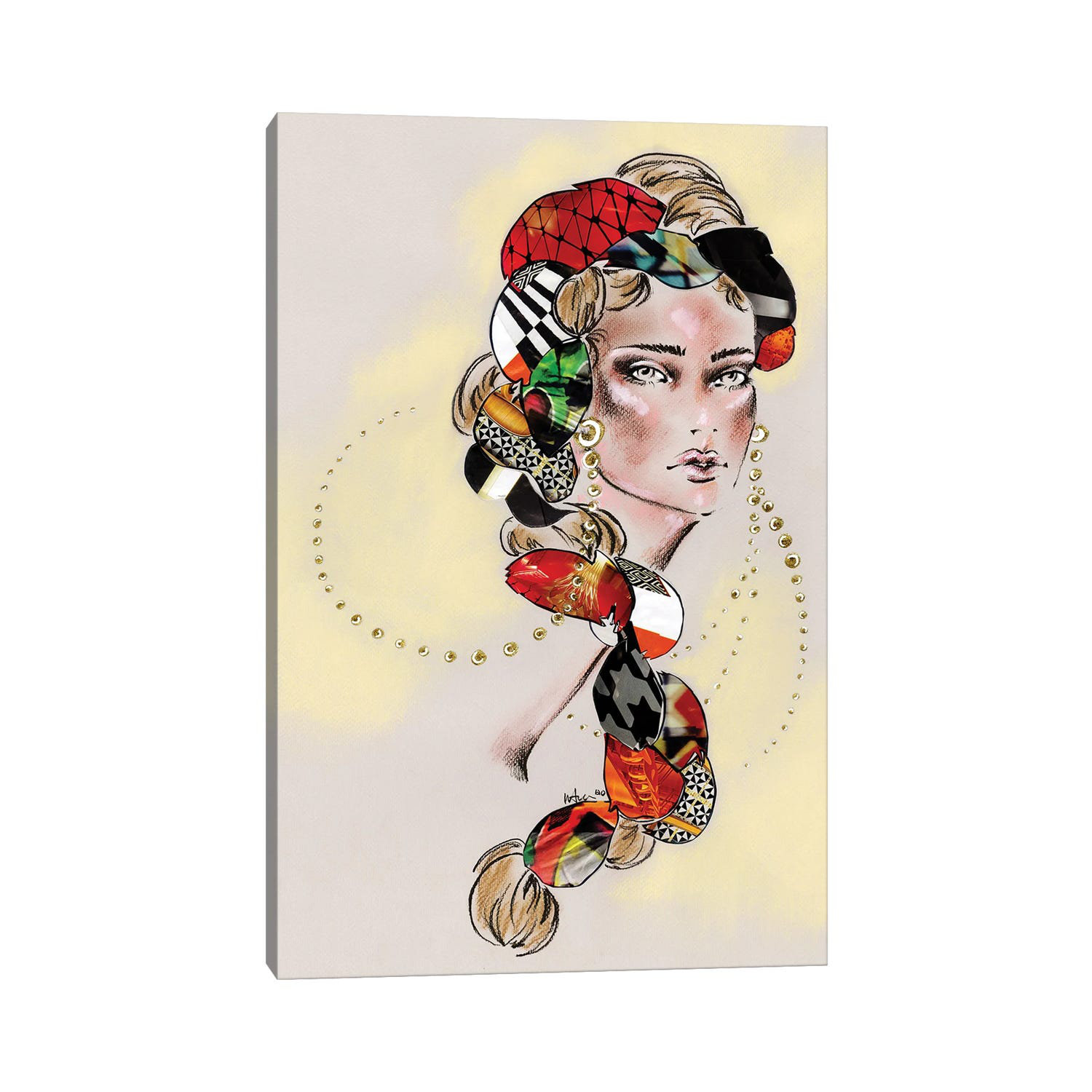 ClassicLiving Braided - Wrapped Canvas Graphic Art | Wayfair.co.uk