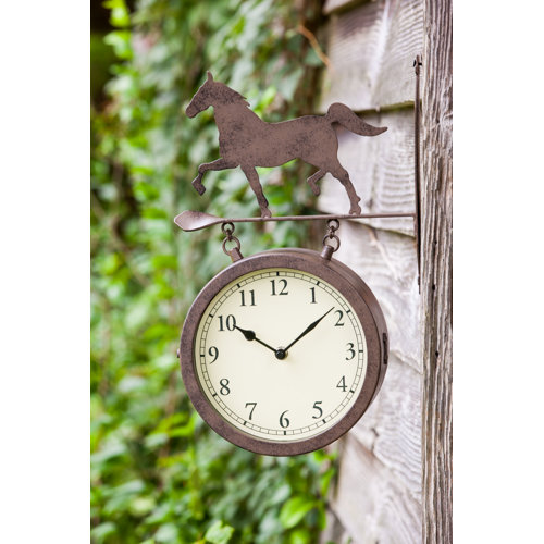 Darby Home Co McKinley Metal Wall Clock & Reviews | Wayfair