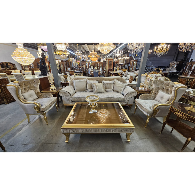 Milano Italian Furniture Christina 4 - Piece Living Room Set | Wayfair