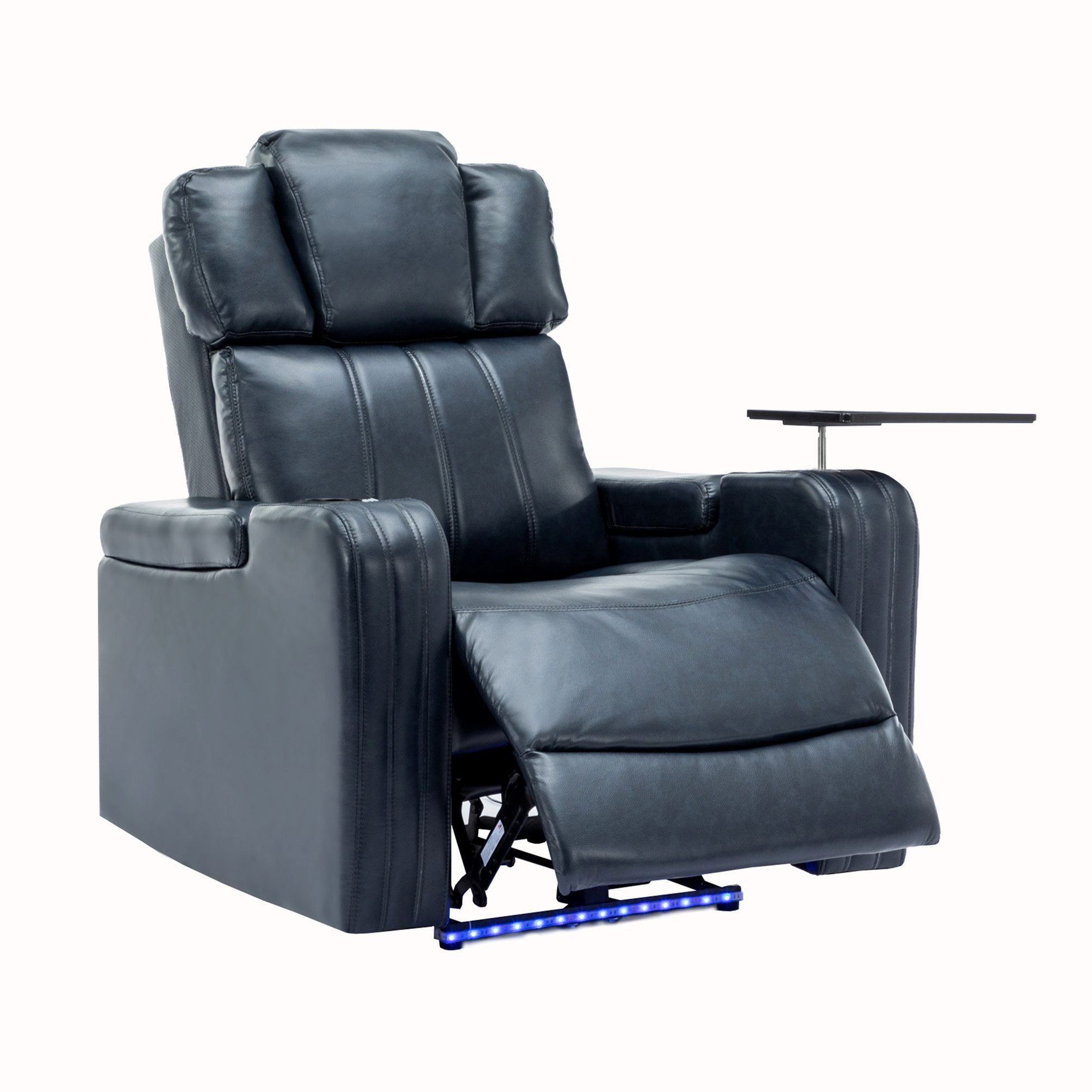 Hokku Designs Mirium Faux Leather Recliner | Wayfair