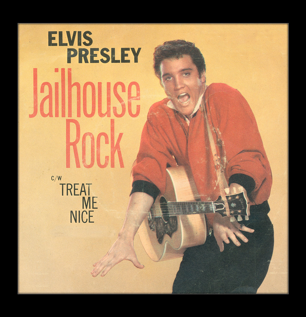 Winston Porter Elvis Presley - Jailhouse Rock 12x12 Under Plexi Framed ...
