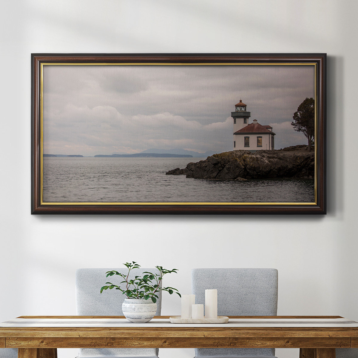 Breakwater Bay Lebec Lebec Vigil - Single Picture Frame Print on Canvas ...