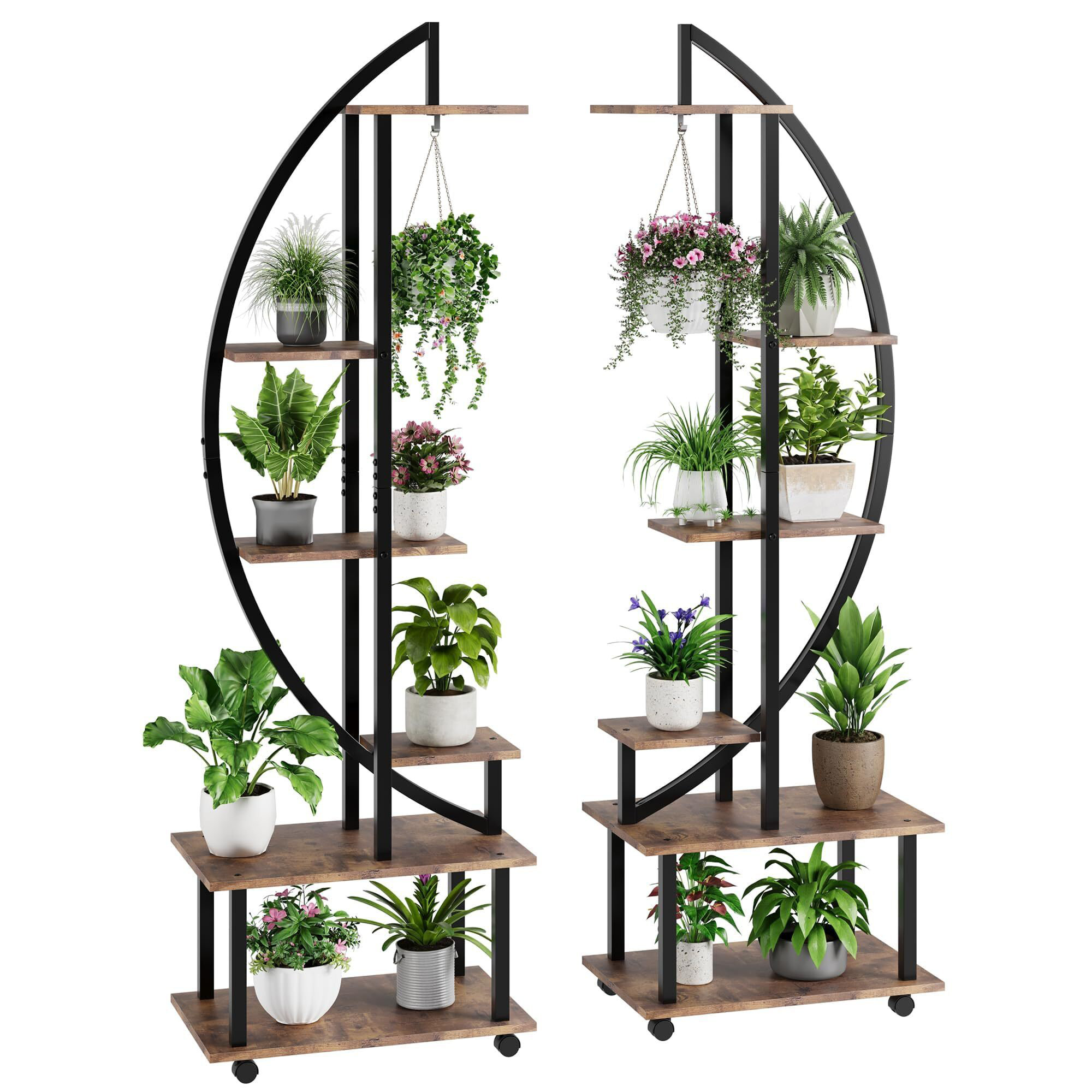 Latitude Run® Jasera Plant Stand - Set of 2 | Wayfair
