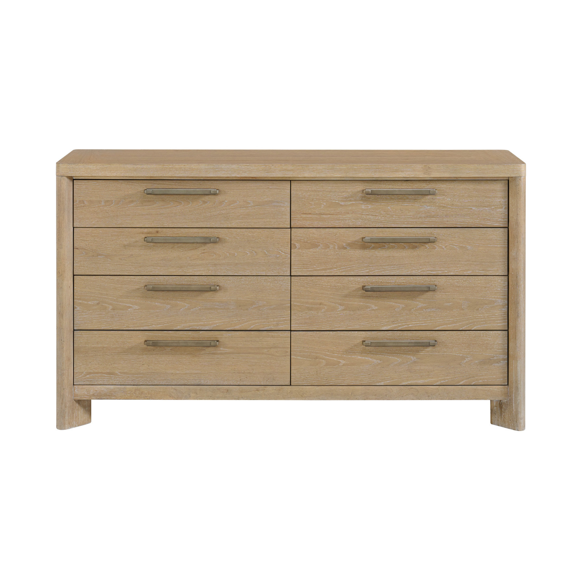 Loon Peak® Clove Tan 8-Drawer Dresser | Wayfair