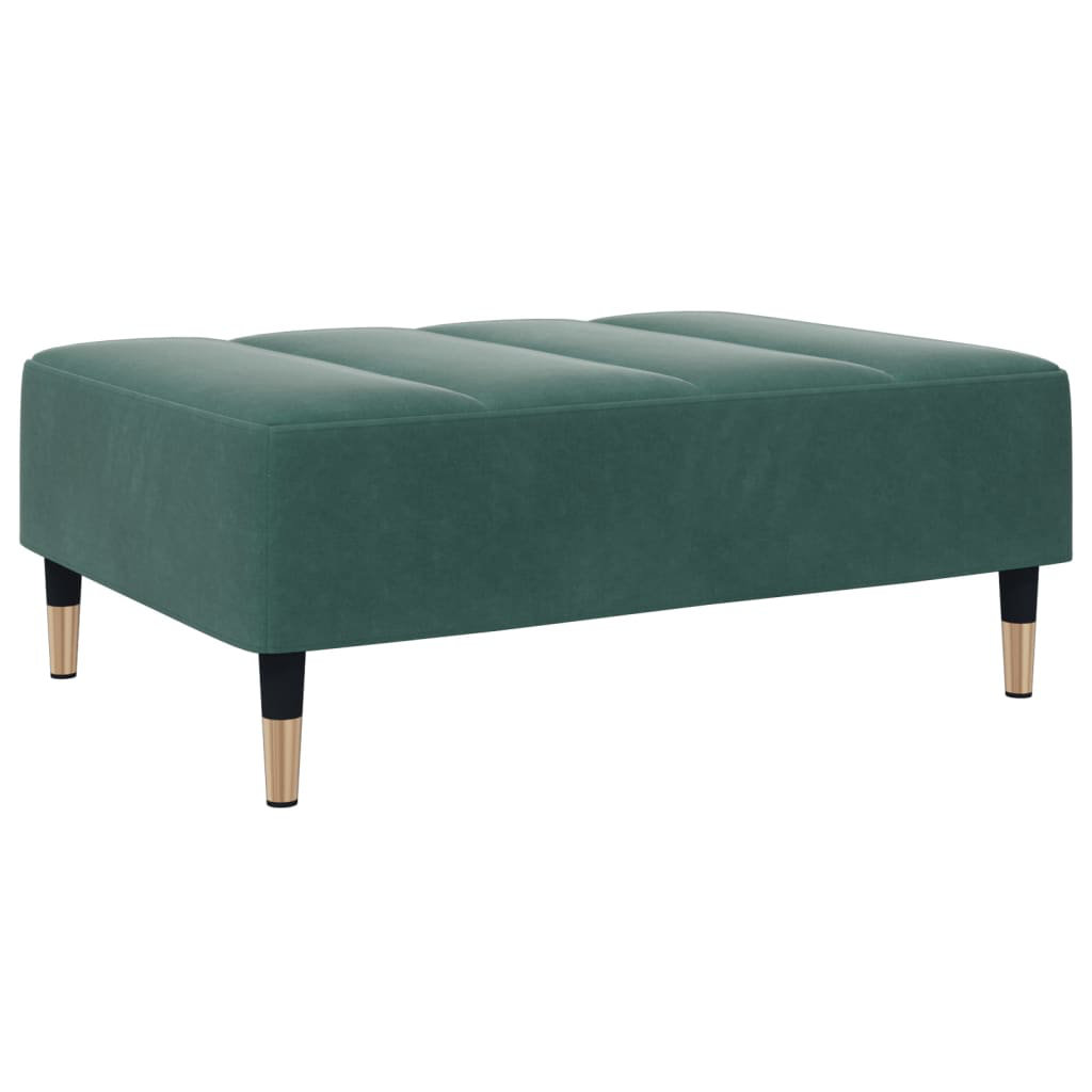 Mercer41 Footstool 30.3"X21.7"X12.2" Velvet | Wayfair
