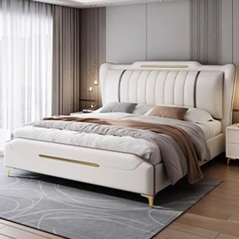 Paws Ark Luxury European Double Bed Wood High End Twin Frame Double Bed ...