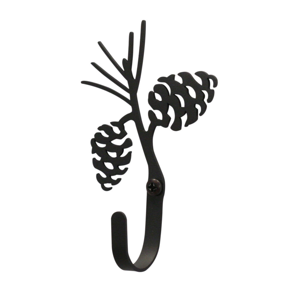 Village Wrought Iron Pinecone - Wall Hook Small | Perigold