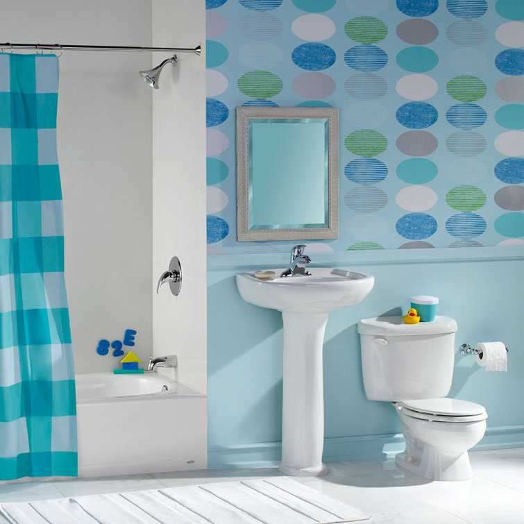 American Standard Baby Devoro 1.28 Gallons GPF Elongated Comfort Height ...