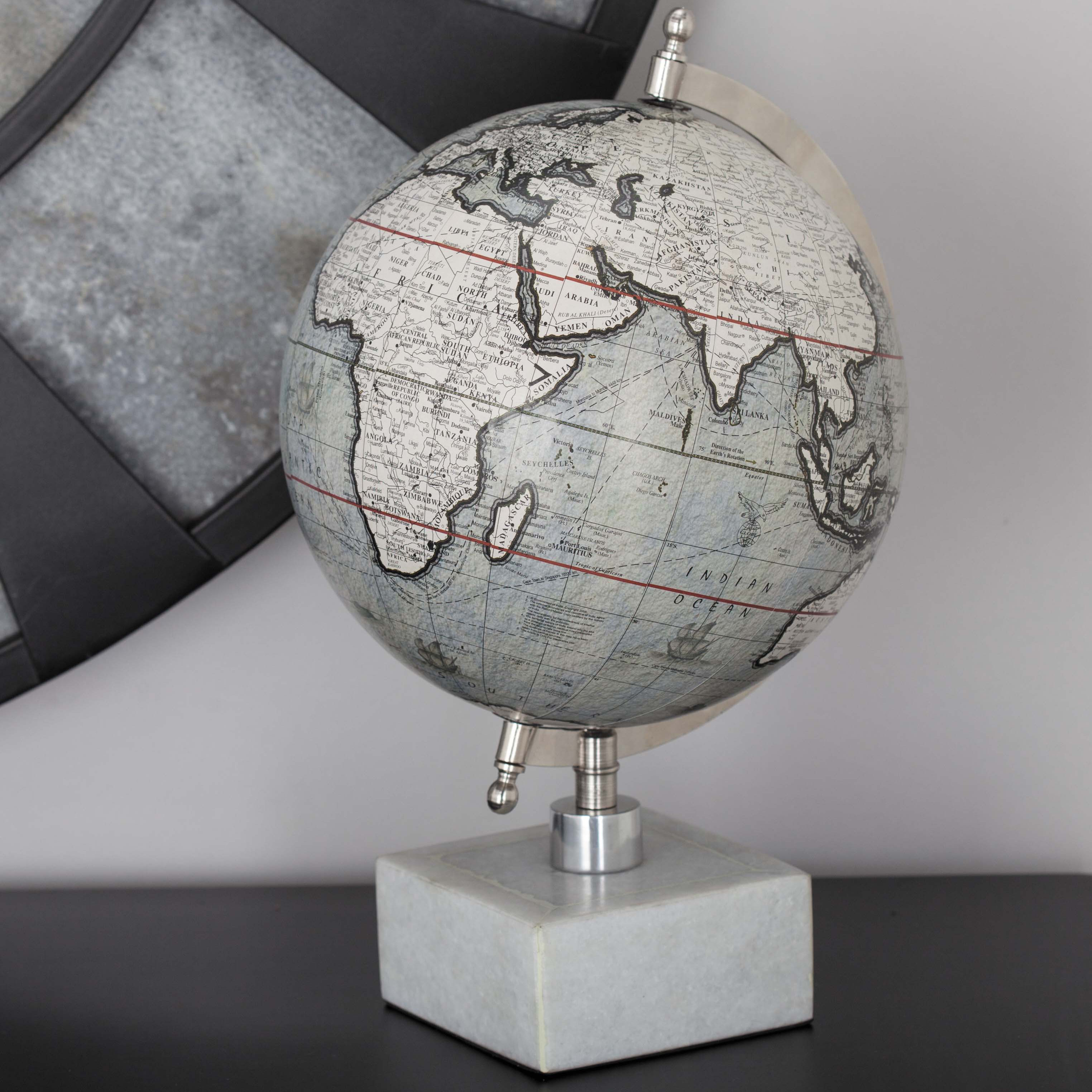 Mason & Marbles Marble Educational/Geographic Earth Globe & Reviews ...