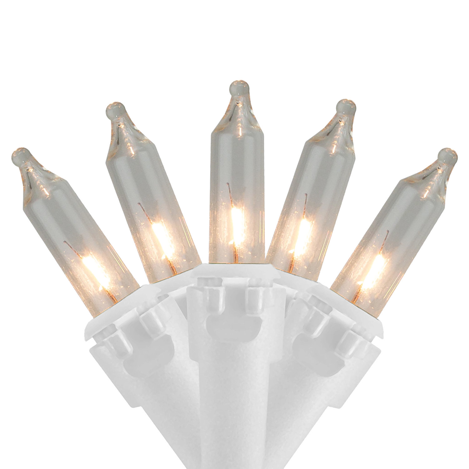 The Holiday Aisle® Chessani 12.5' Outdoor LED 50 - Bulb Mini String ...