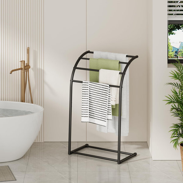 YESCAD 4 Tier Pool Towel Stand Outdoor | Wayfair