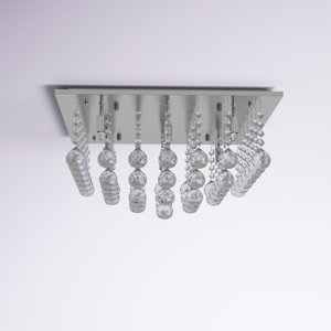 Etta Avenue™ Pattaya 6 - Light 19.75" Unique/Statement Tiered Flush ...