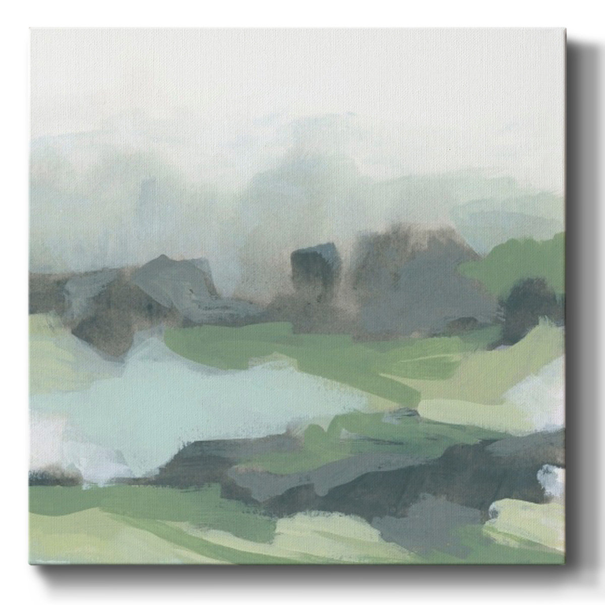 Wrought Studio Strata Field III-Gallery Wrapped Canvas - Wayfair Canada