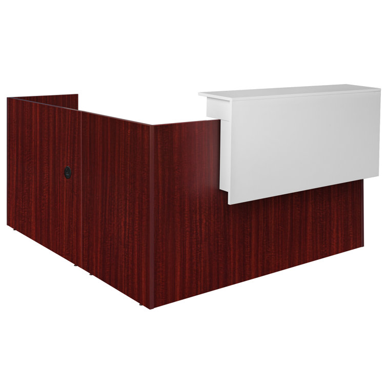 Inbox Zero Kaeli 2 Person Reception Desk - Wayfair Canada