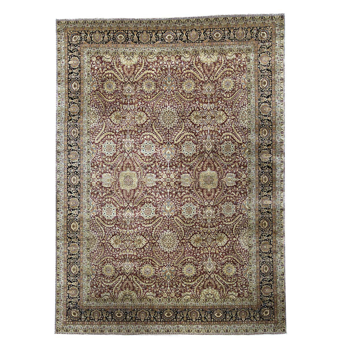Bokara Rug Co., Inc. One-of-a-Kind Hand-Knotted 8'11" x 12'3" Wool Area ...